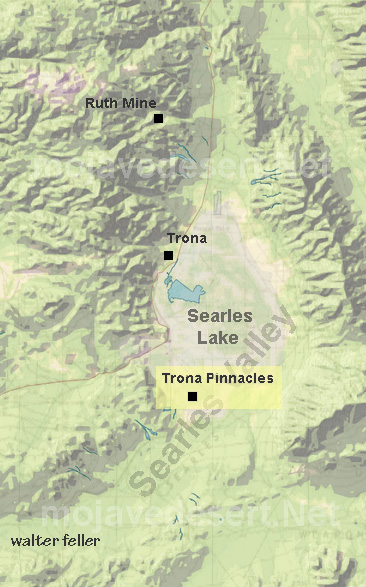 Trona Pinnacles - Searles Valley Geologic Landmark